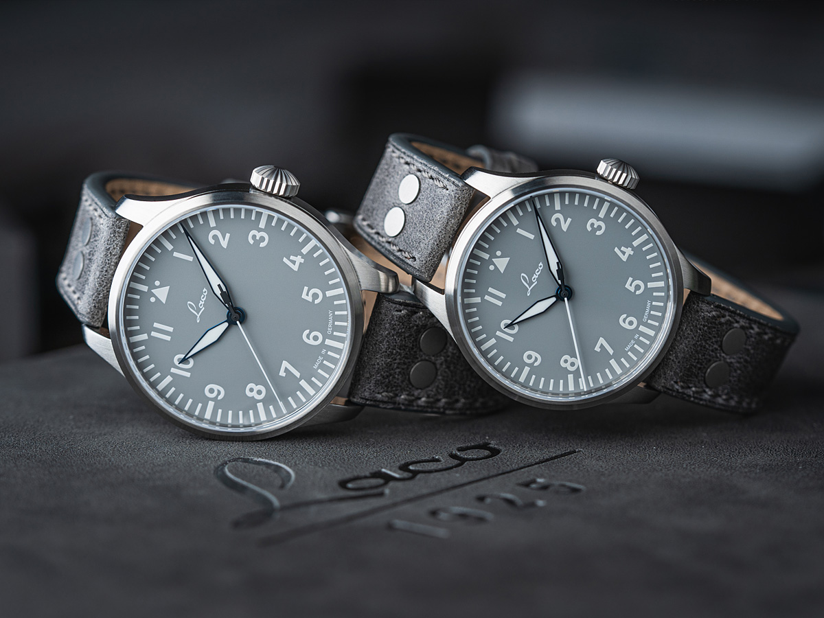 Pilot Watches BASIC by Laco Watches | Model Augsburg Grau 42
