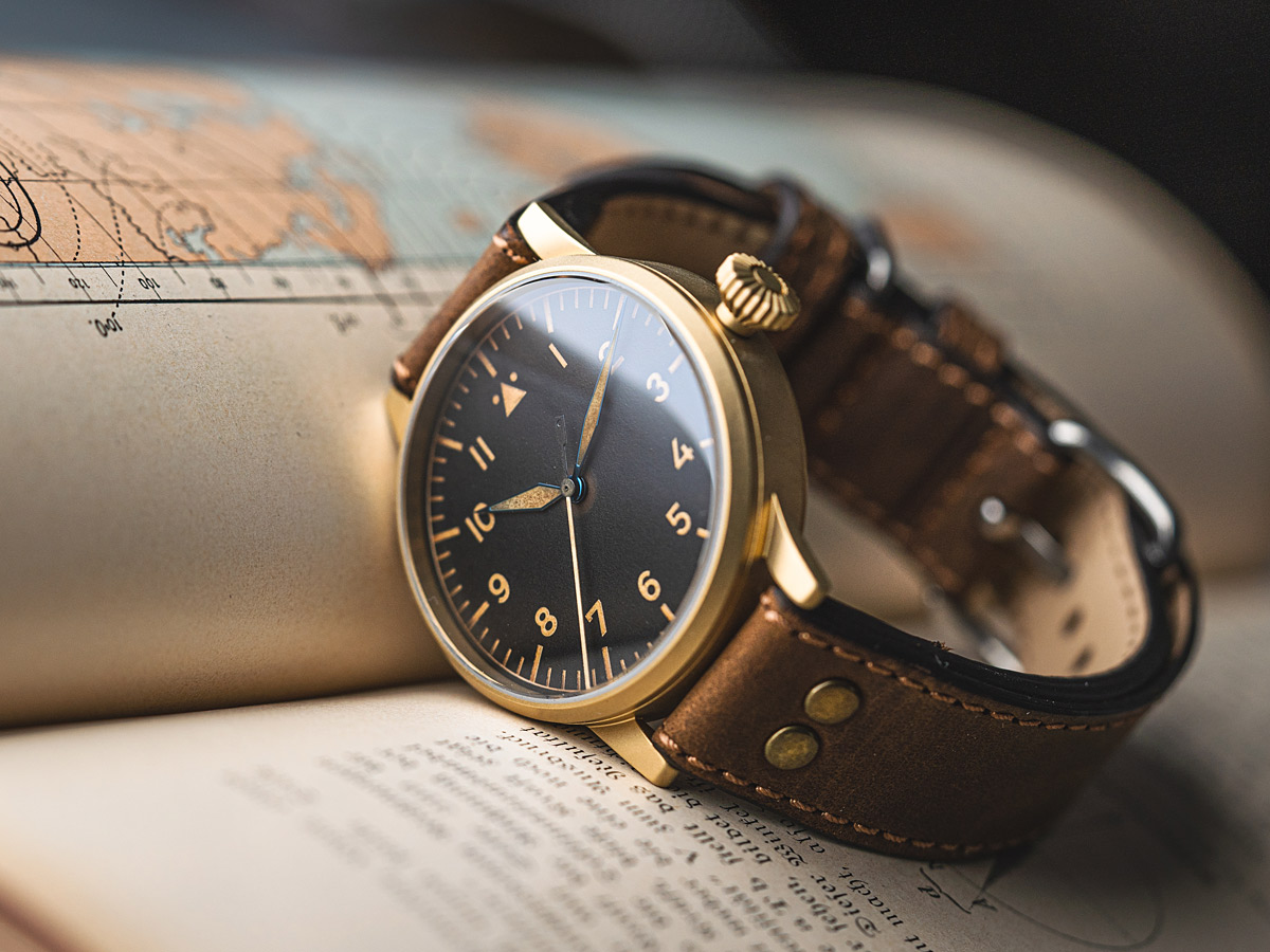 Pilot Watch ORIGINAL by Laco Watches | Model Münster Bronze