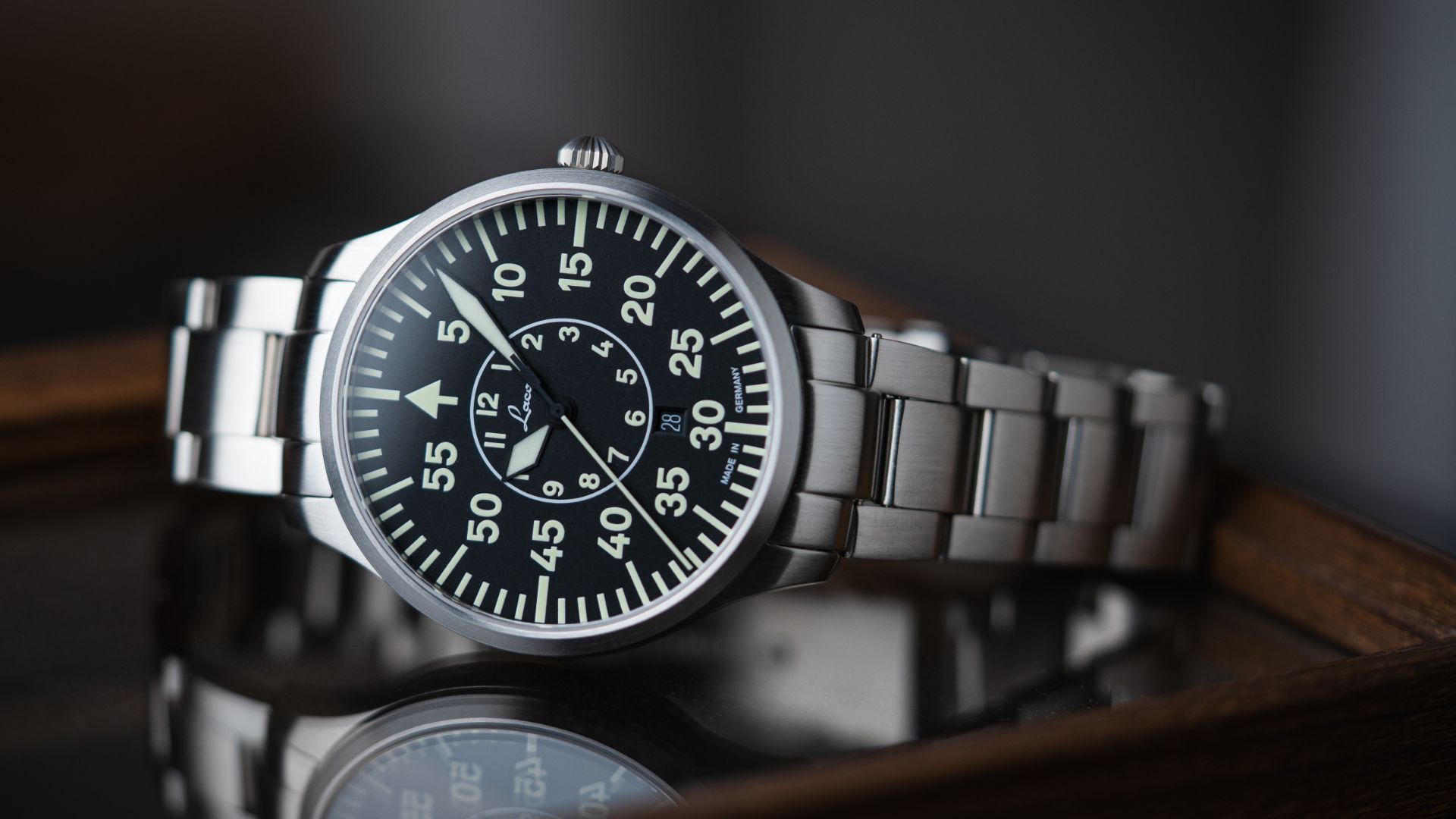 Pilot Watches BASIC by Laco Watches | Model Zürich.2.D 40 MB