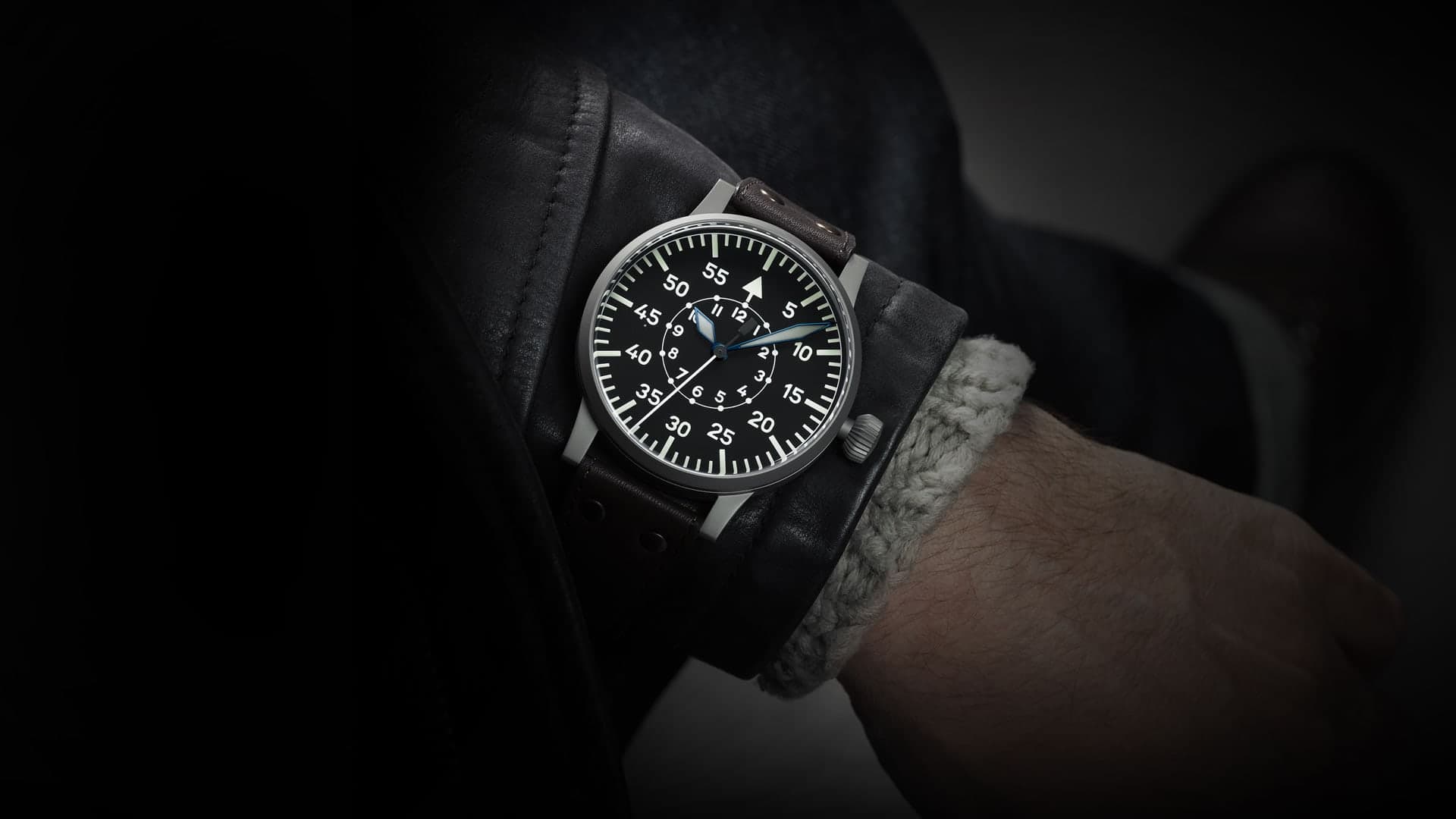 Fliegeruhr ORIGINAL von Laco Uhren | Modell Replika 55