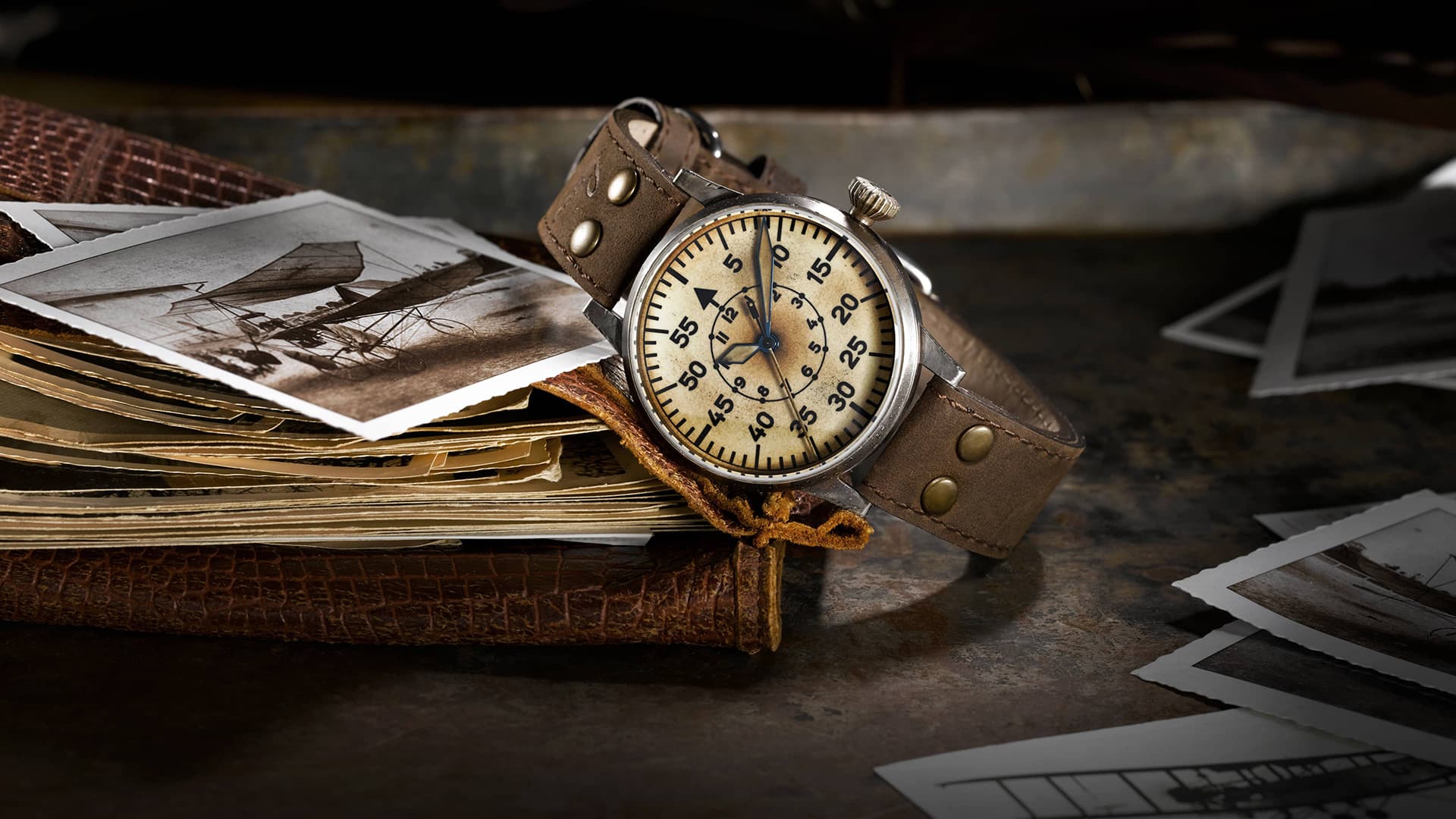 Fliegeruhr ORIGINAL von Laco Uhren | Modell Graz Erbstück