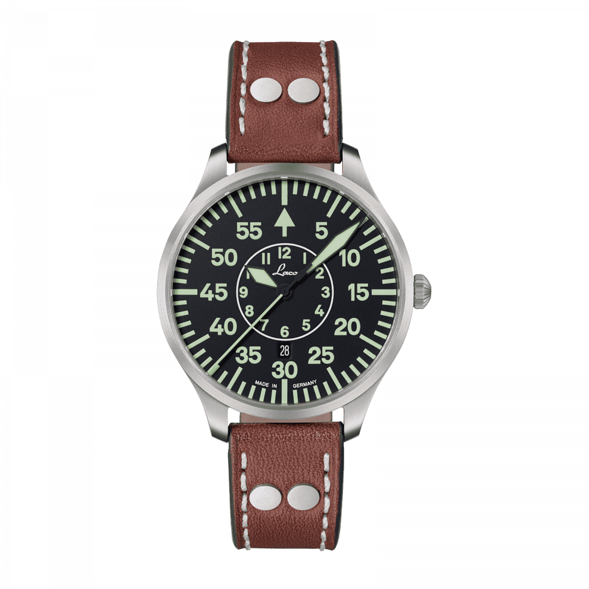 Fliegeruhr BASIS von Laco Uhren | Modell Aachen Blaue Stunde 39